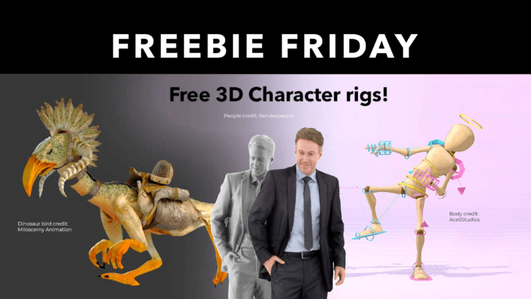 Free: Free 3D Characters - Fully Rigged!