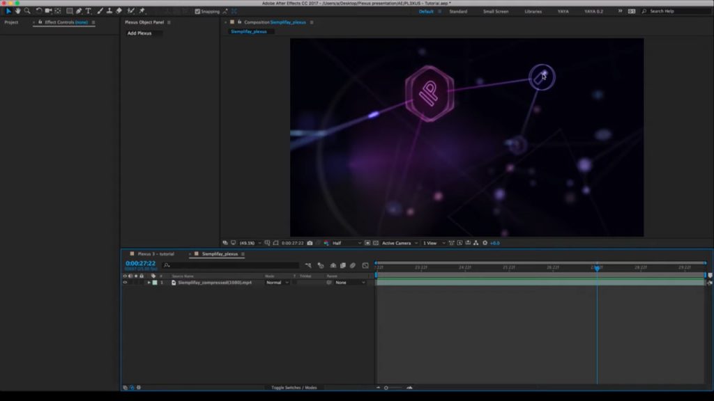Rowbyte Plexus for Adobe After Effects