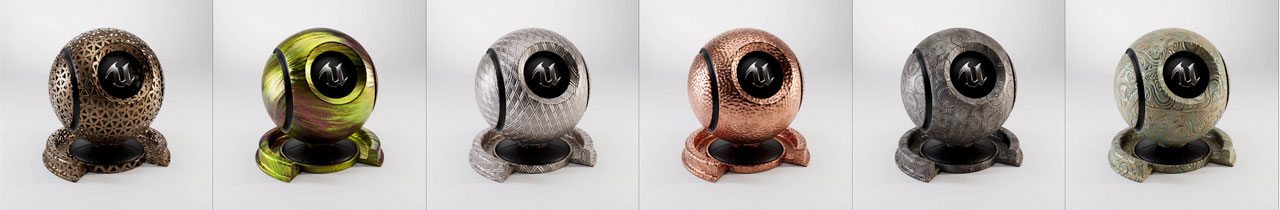 Pixel Lab Imperfect Metals Collection for Unreal Engine