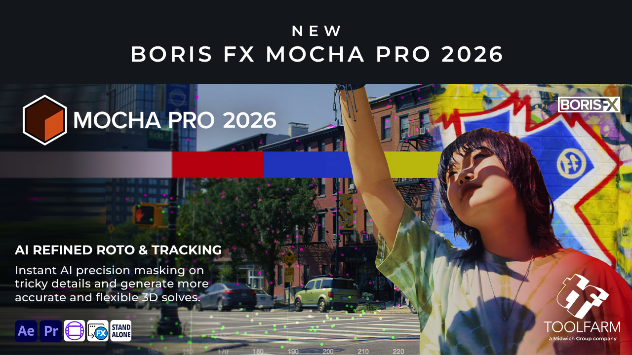 Mocha Pro 2026: AI-Powered Roto, Matte, and 3D Tracking Refinement