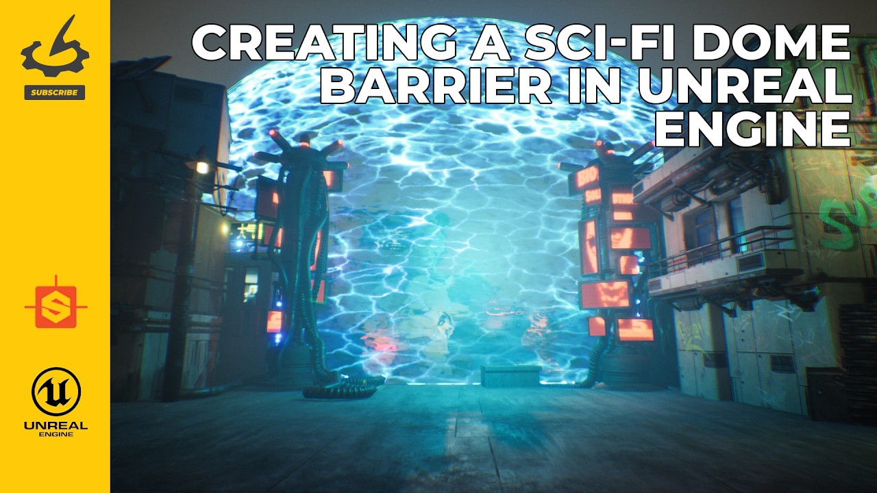Creating a Sci-fi Dome Barrier in Unreal Engine with Fabio M. Silva